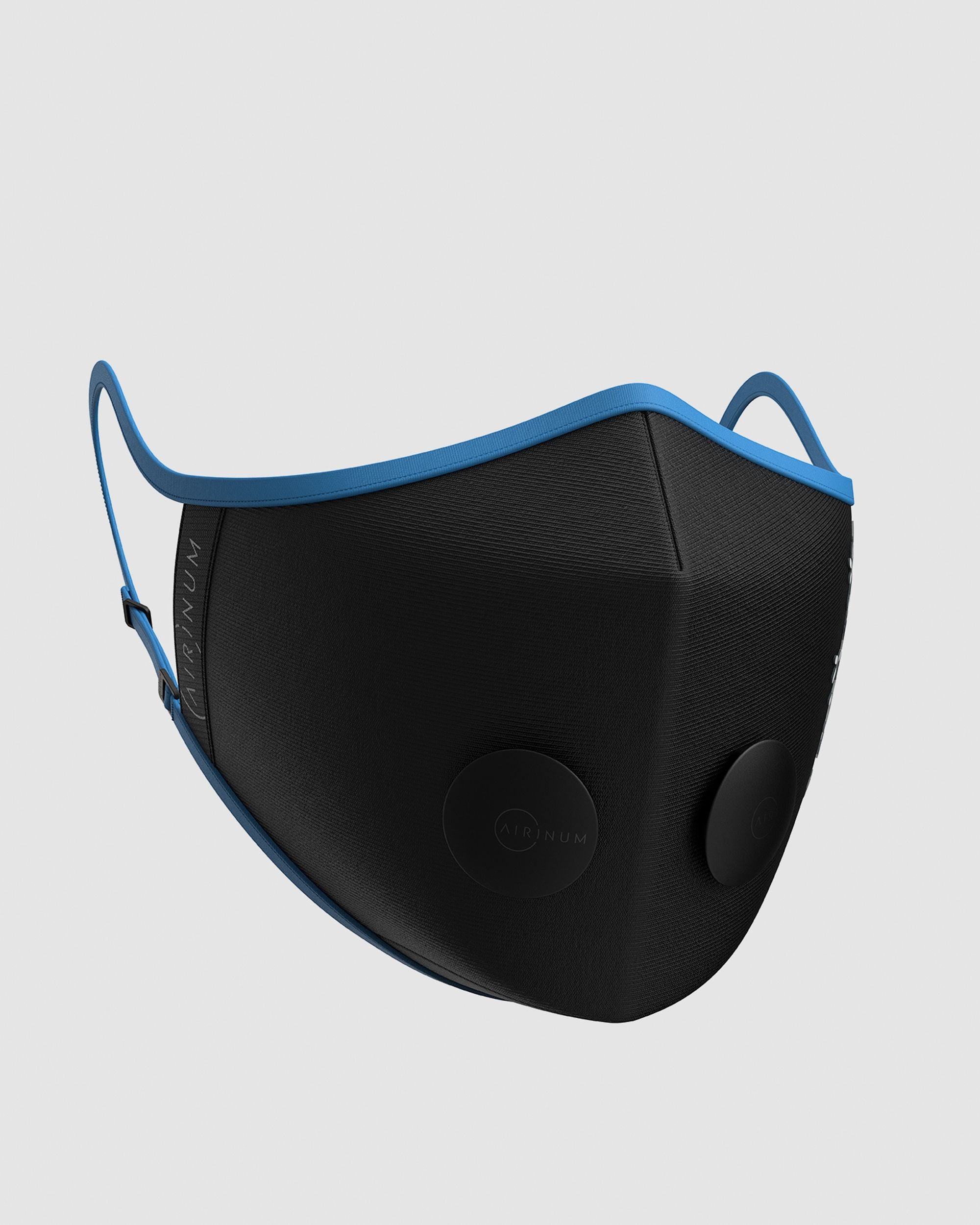 Men's Fashion Air Mask In Black & Blue | Bally