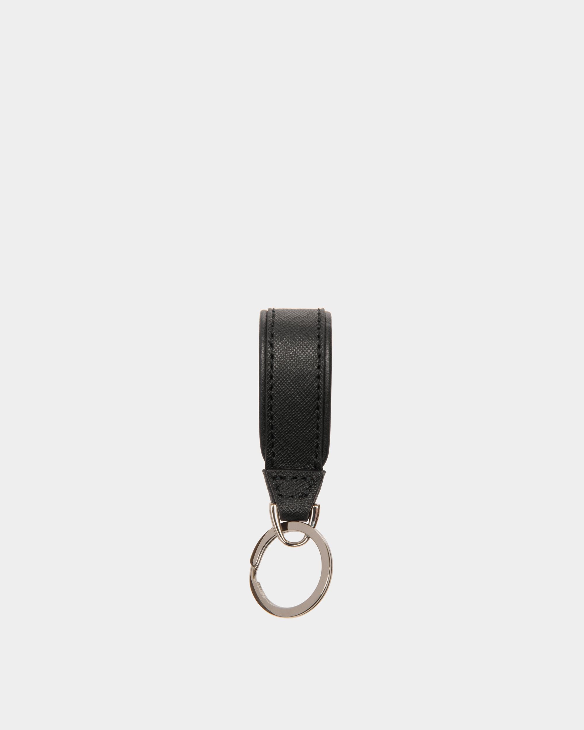 Men's Key Holder In Black Bovine Split | Bally