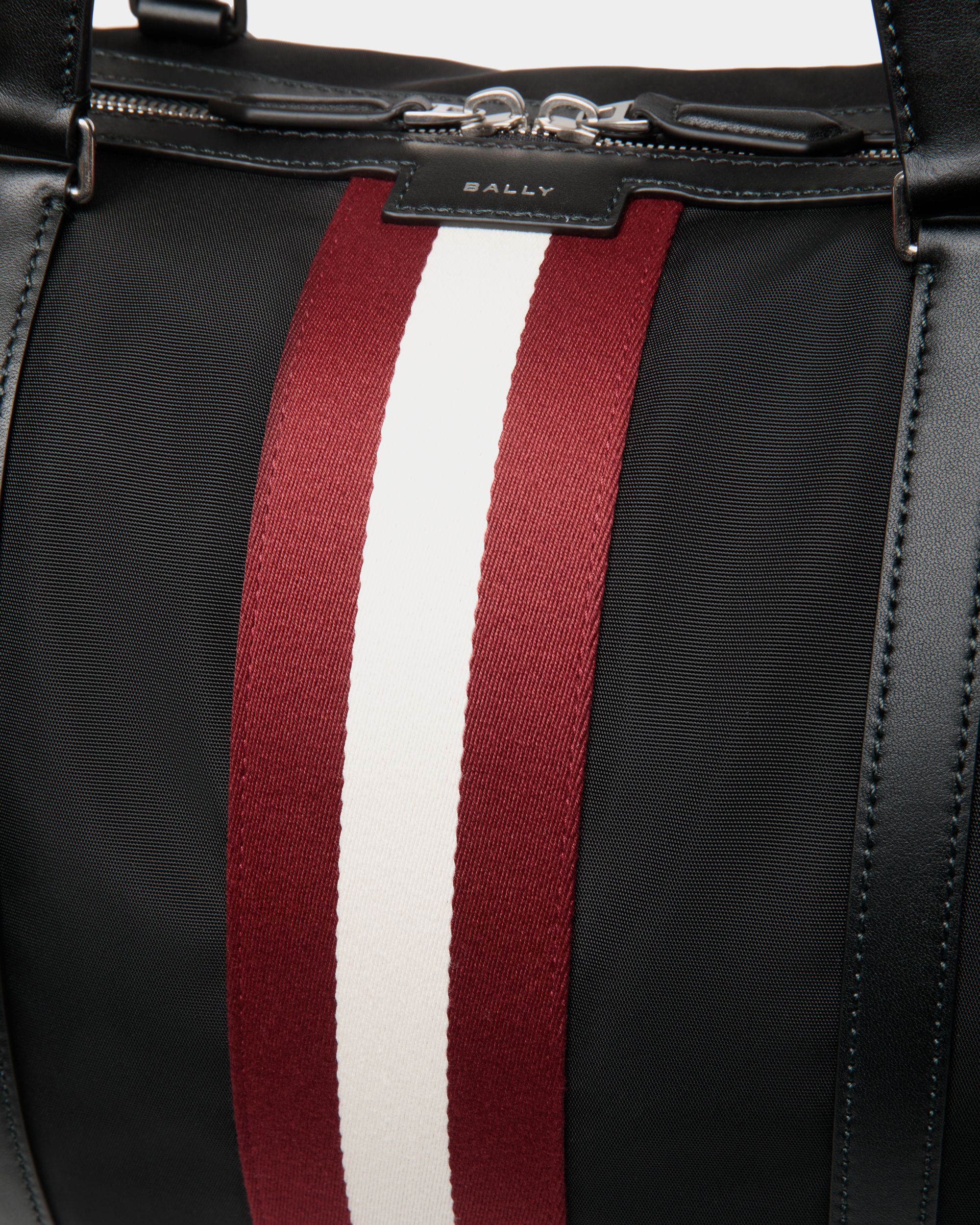 Men's Code Weekender In Black Nylon | Bally