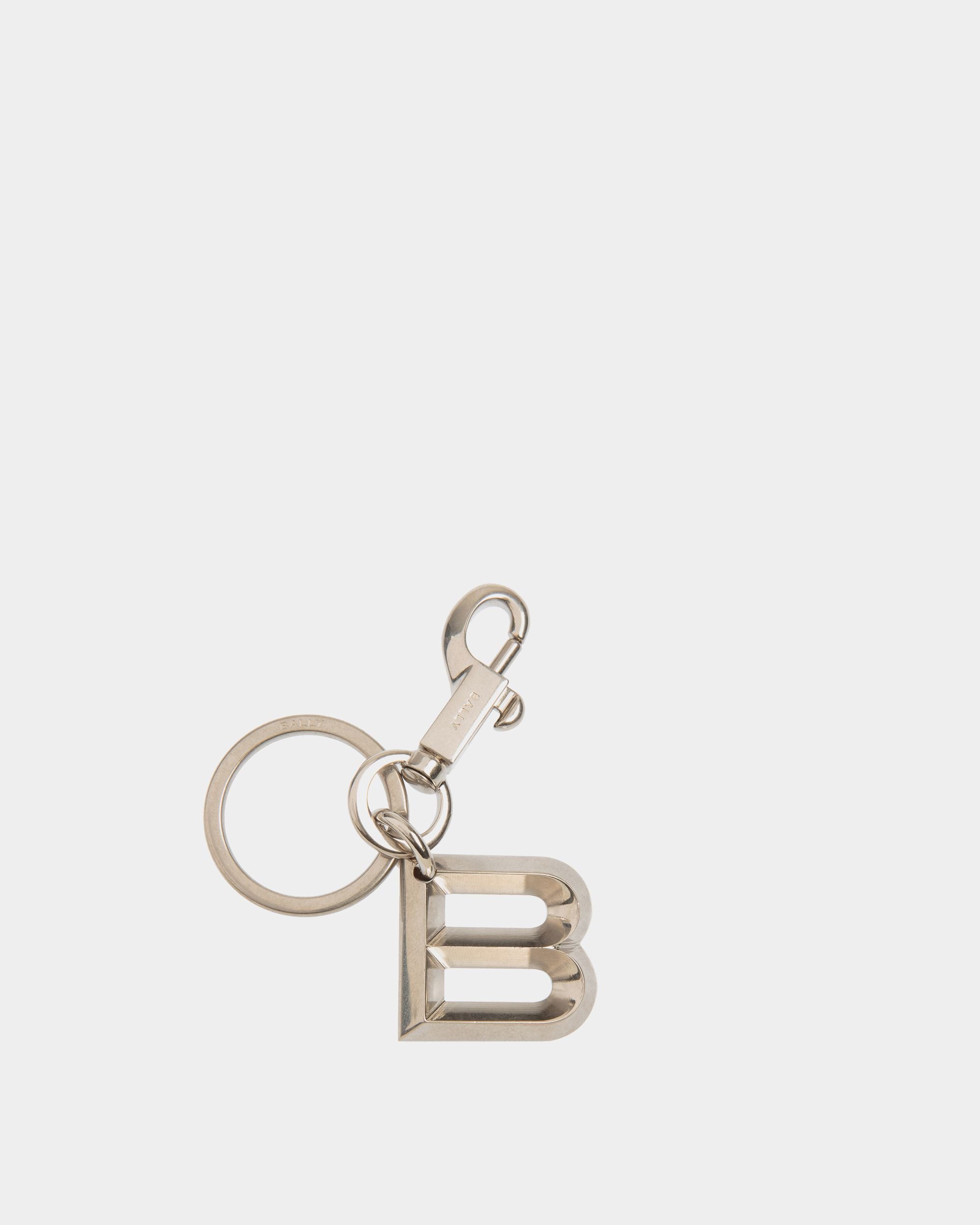 Men's Key Holder In Silver Metal | Bally