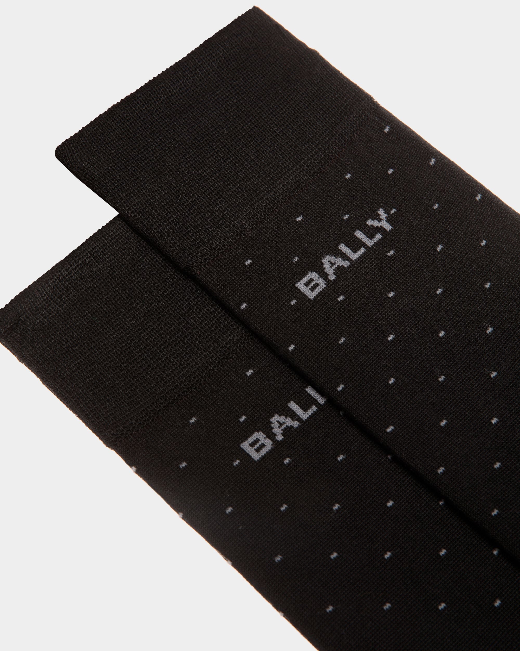 Men's Socks in Black Cotton | Bally