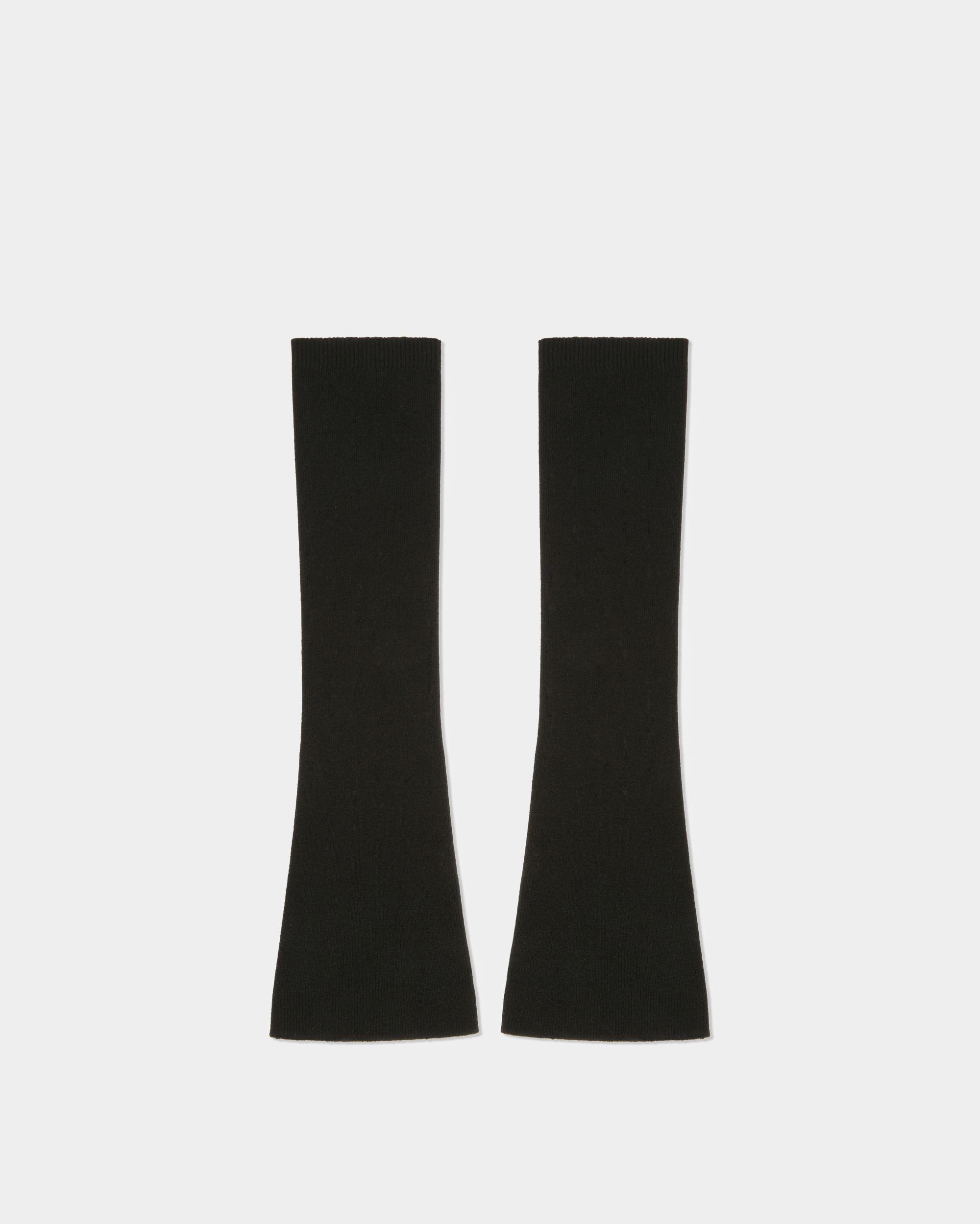 Women's Curling Collection Socks In Black Cashmere | Bally