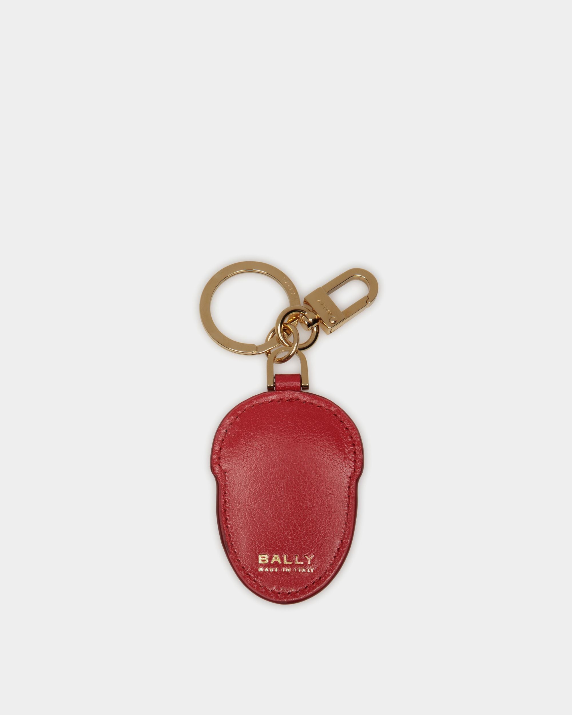 Women's Unda Keychain In Red Leather | Bally