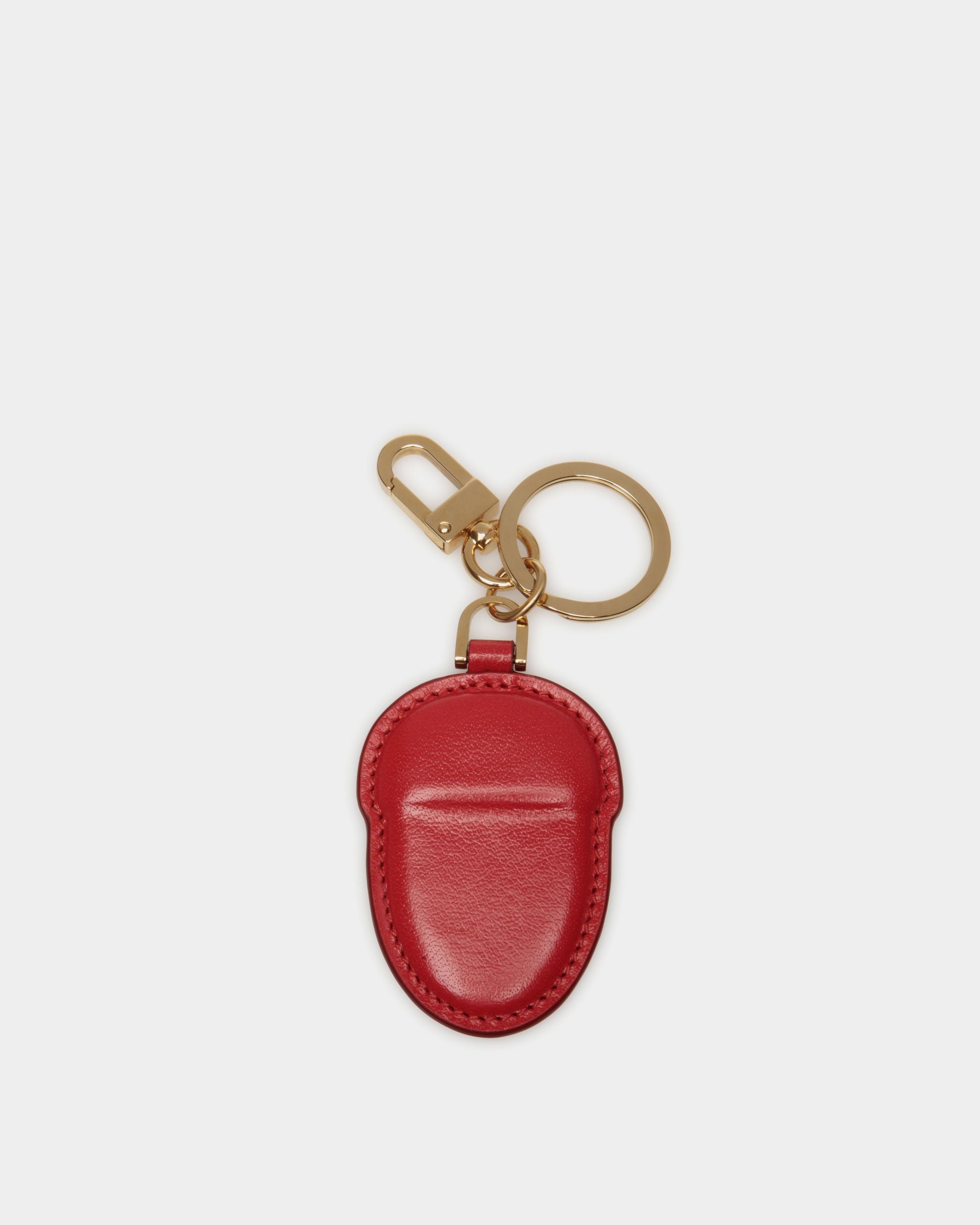Women's Unda Keychain In Red Leather | Bally