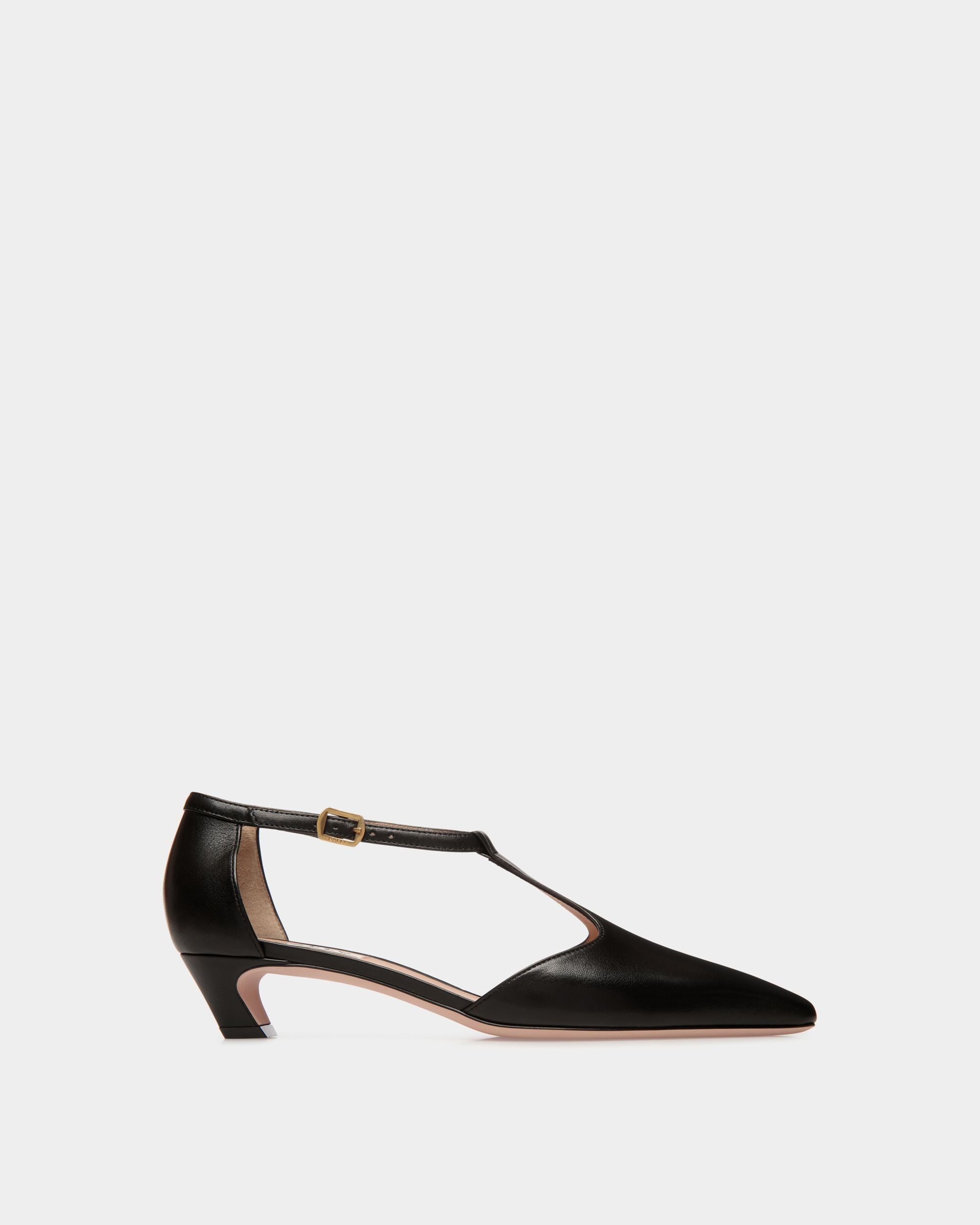 Women's Sylt Pump in Black Leather | Bally