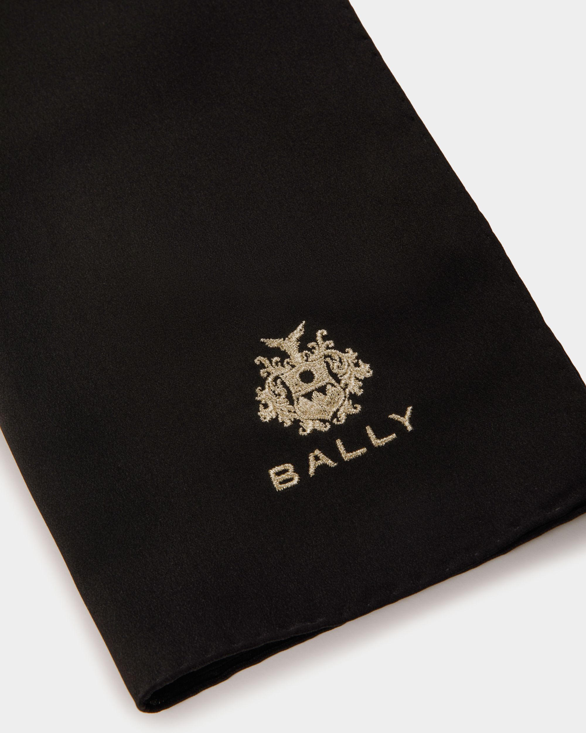 Women's Scarf in Black Silk | Bally